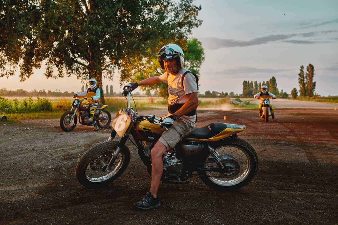 Marco Belli, Pilota Flat Track: go fast, turn left!